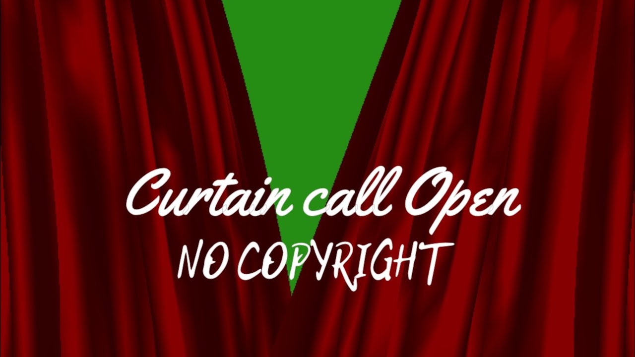#Shorts Animation green screen Curtain call Open Kinemaster - YouTube