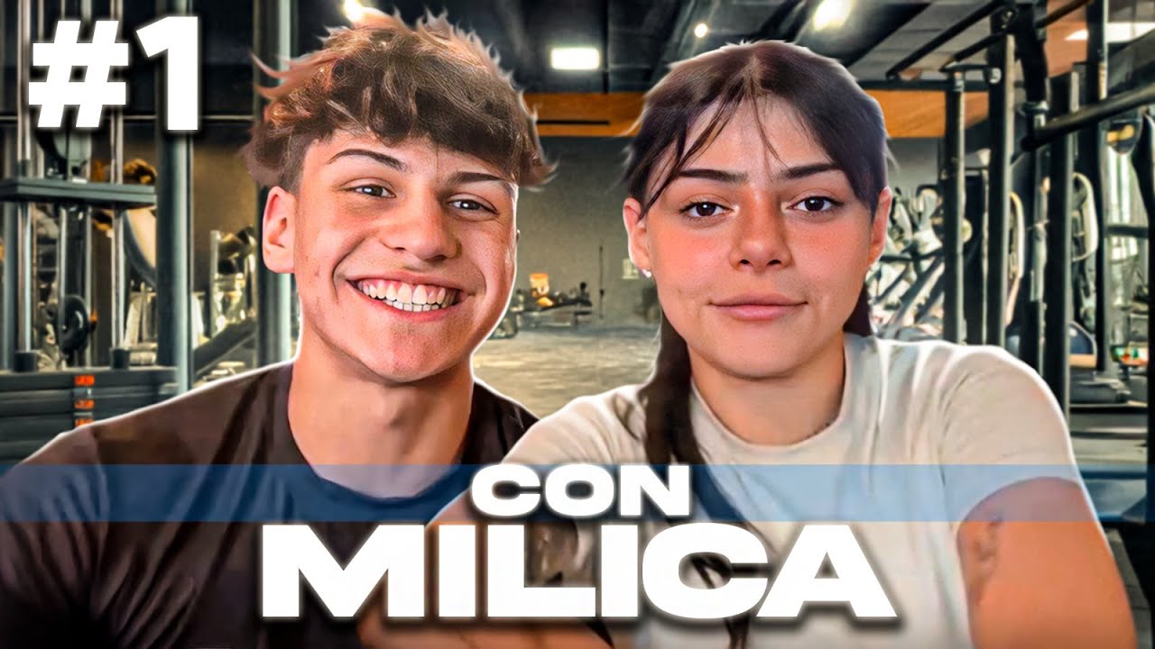 ENTRENANDO con MILICA 💘 #1 - YouTube