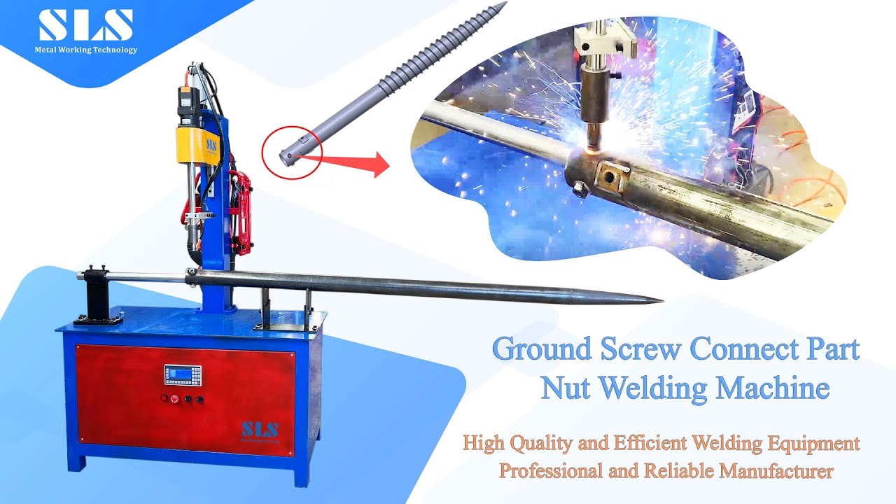 Ground Screw Connect Part Nut Welding Machine - Ground Screw Production ...
