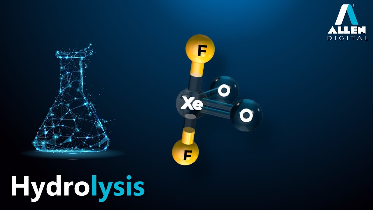 p-Block | Hydrolysis of Xenon Compounds | Chemistry | Recorded Course ...