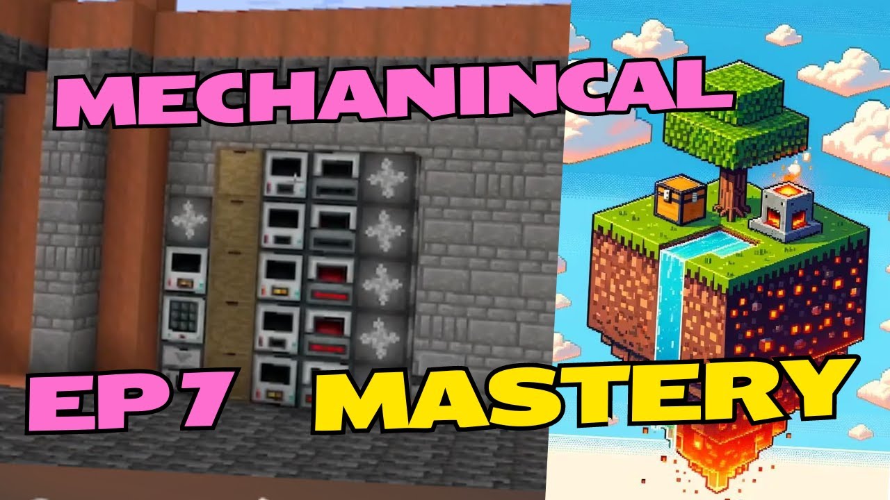 Mechanical Mastery Minecraft Modpack EP7 - BASE OVERHAUL - YouTube