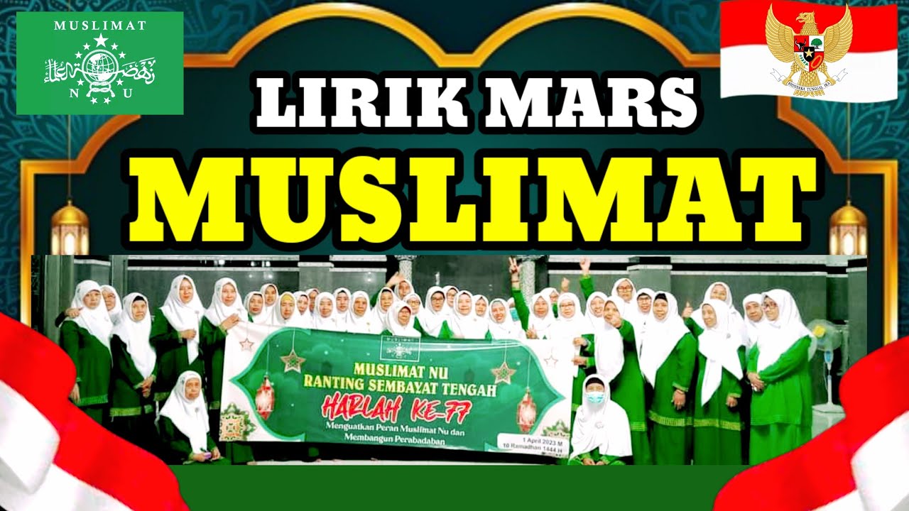 Lirik Mars MUSLIMAT - No Copyright - YouTube