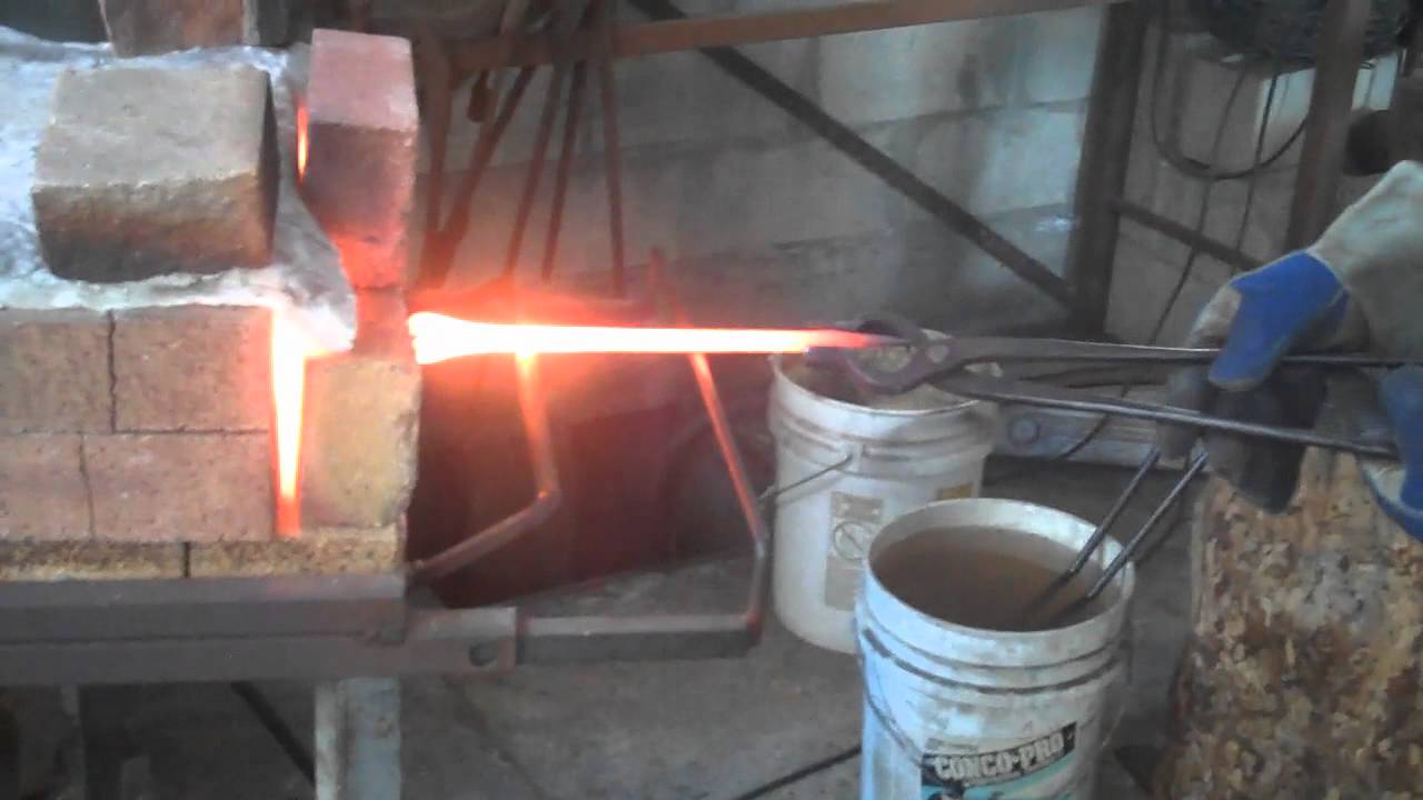 Making Big Barbed Wire - YouTube