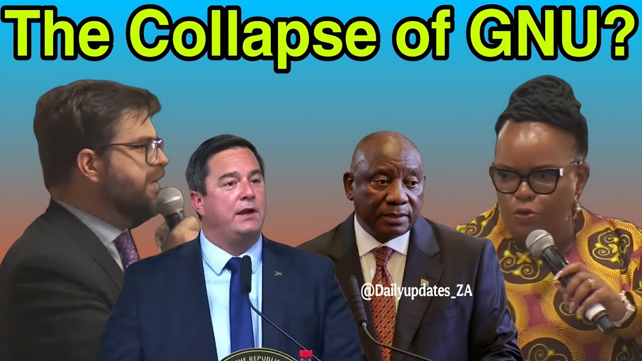 ANC vs DA Fight for dominance. The collapse of GNU? - YouTube