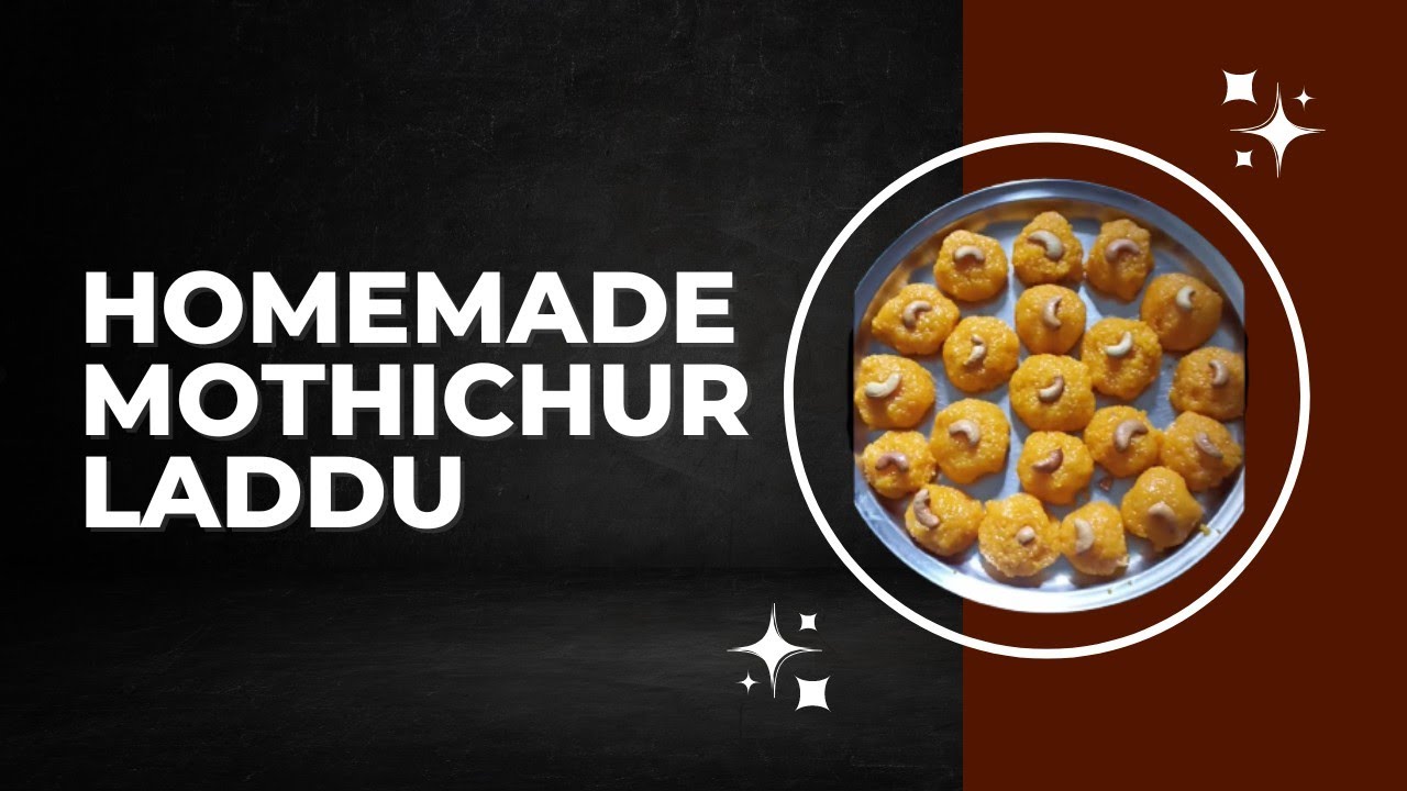 homemade|mothichur laddu|telugu|hyderabad|@Tejanush - YouTube