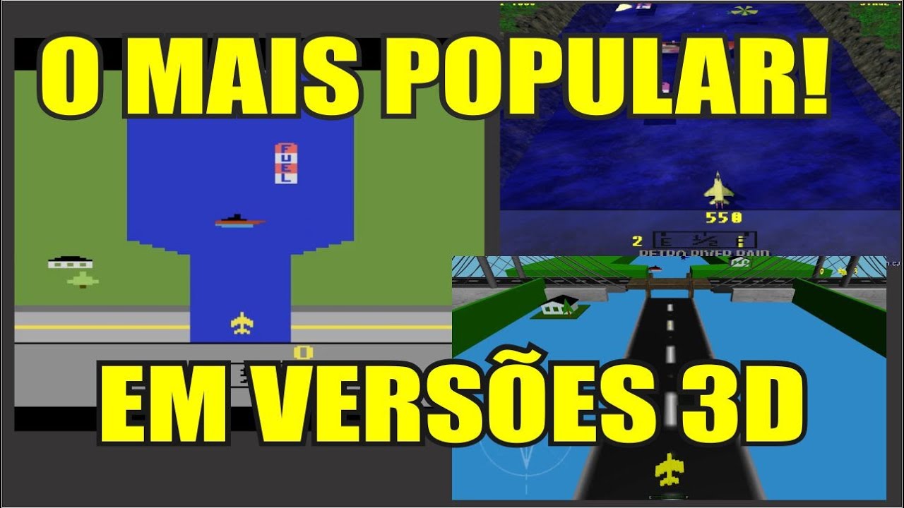 RIVER RAID - ATARI REMAKES PARA PC #4 - YouTube