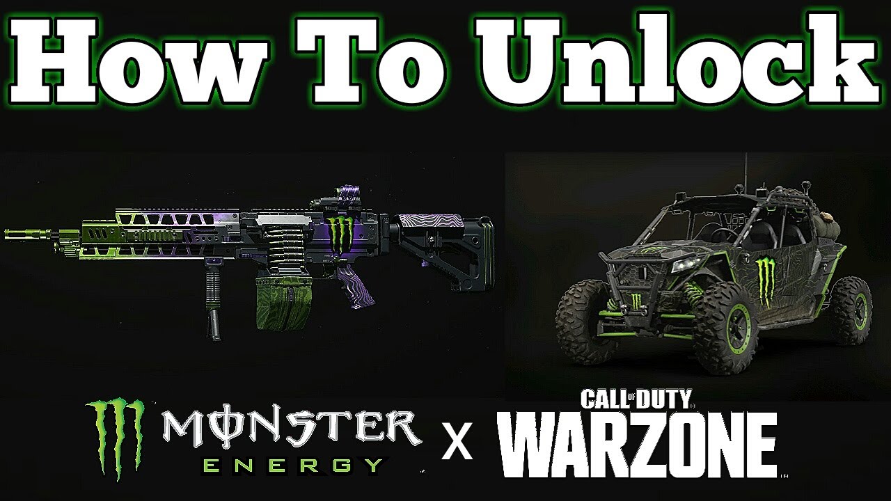 How To Unlock Free New Monster Energy Blueprint & Vehicle Skin (Twitch ...