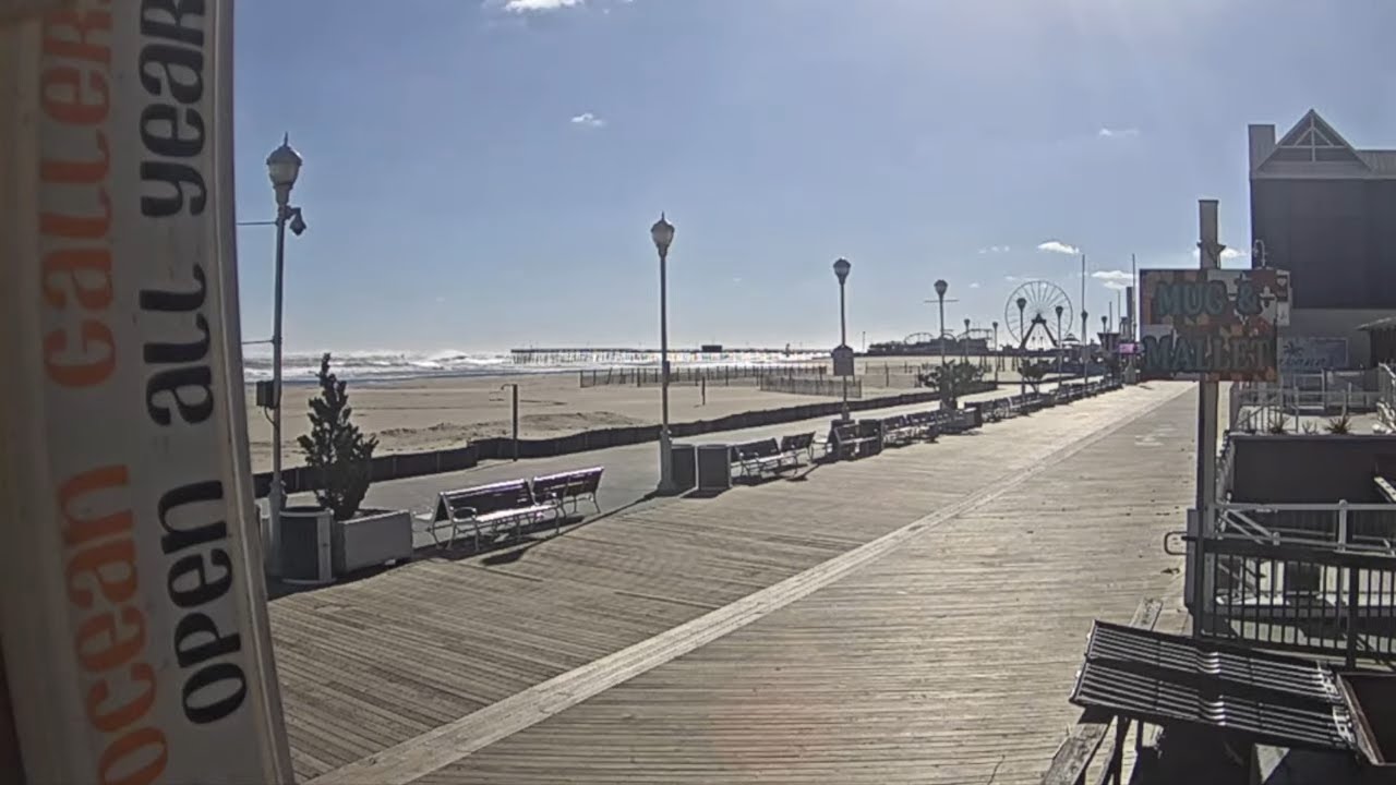 Ocean City, MD Boardwalk Cam * Maryland beach live webcam * ocean city ...