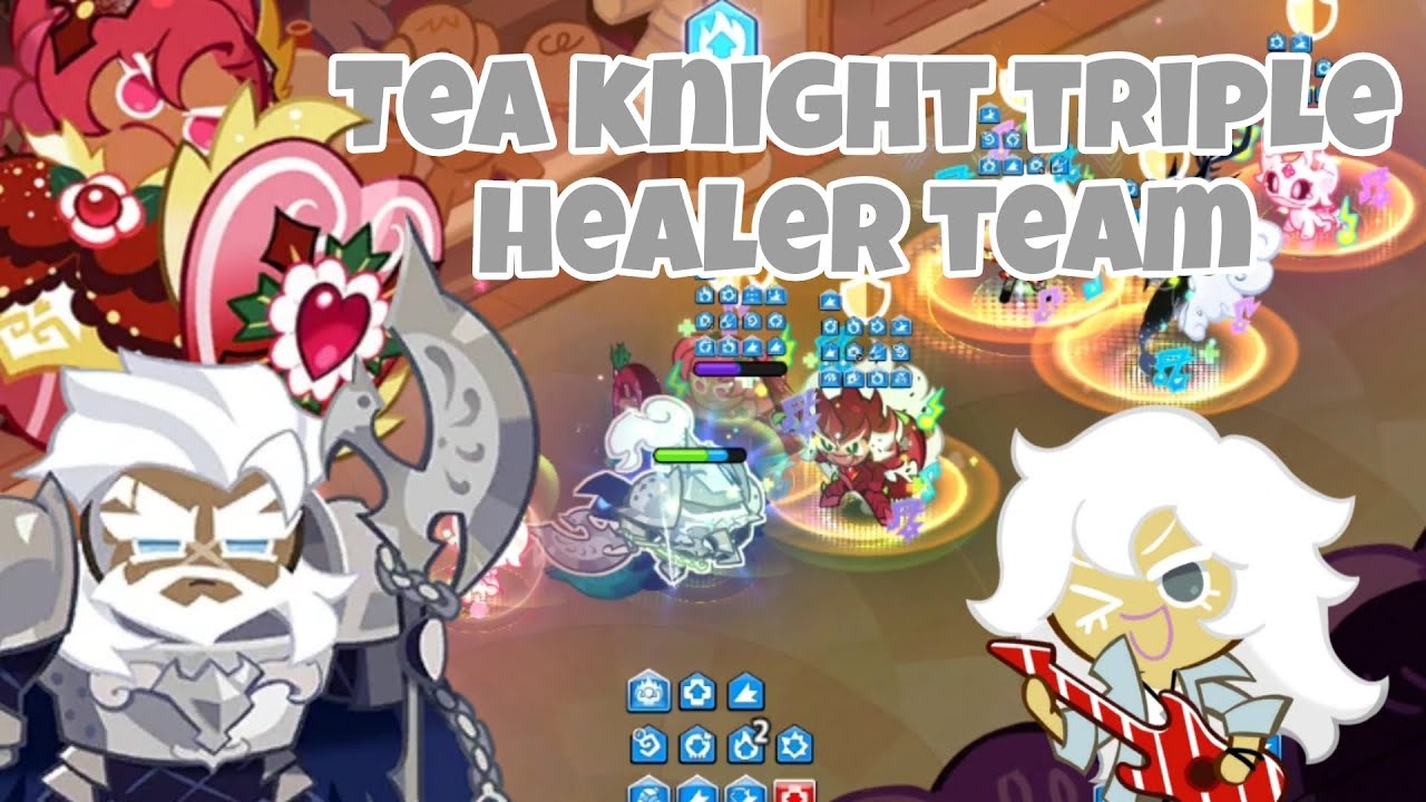 Tea Knight Triple Healer Team I crk - YouTube