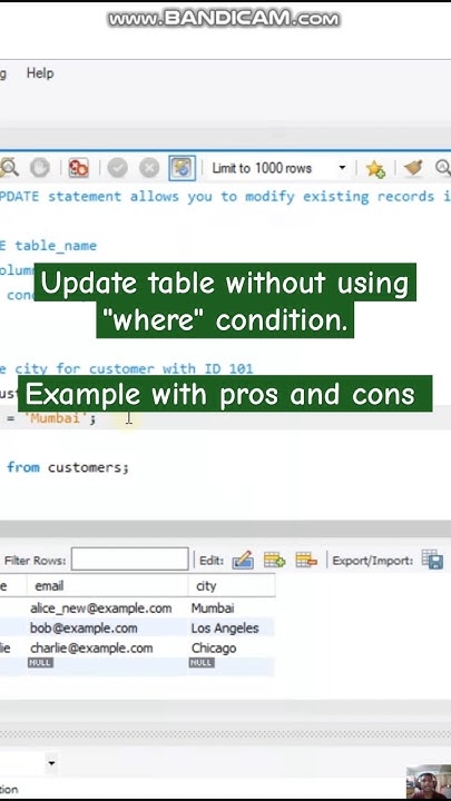 Update table data without WHERE clause | Update MySQL table | #shorts #mysql #mysqltutorials ...