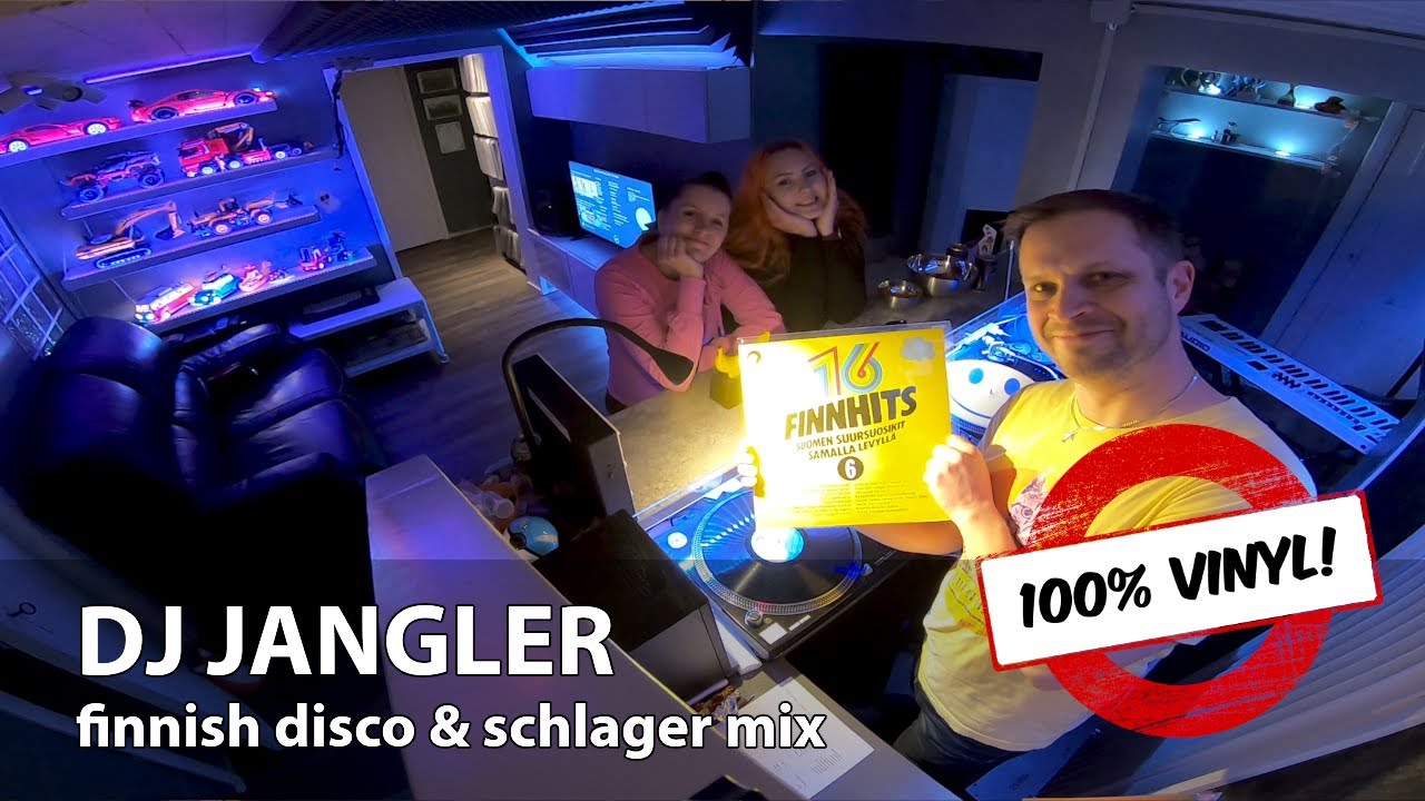 Finnish disco & schlager mix | DJ Jangler | The Space Bar - YouTube