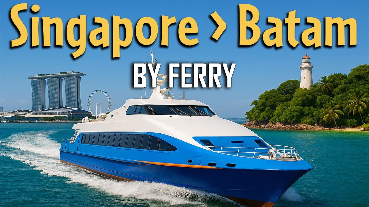 Ferry Ride from Singapore to Batam | Why Ferries are Best | Singapore ...