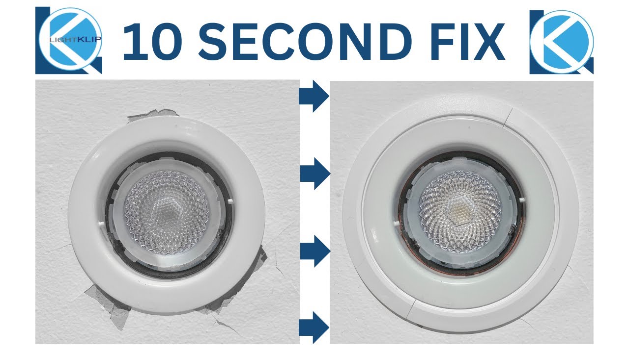 Lightklip - DIY Repair for Damage caused by Downlights and Recessed ...