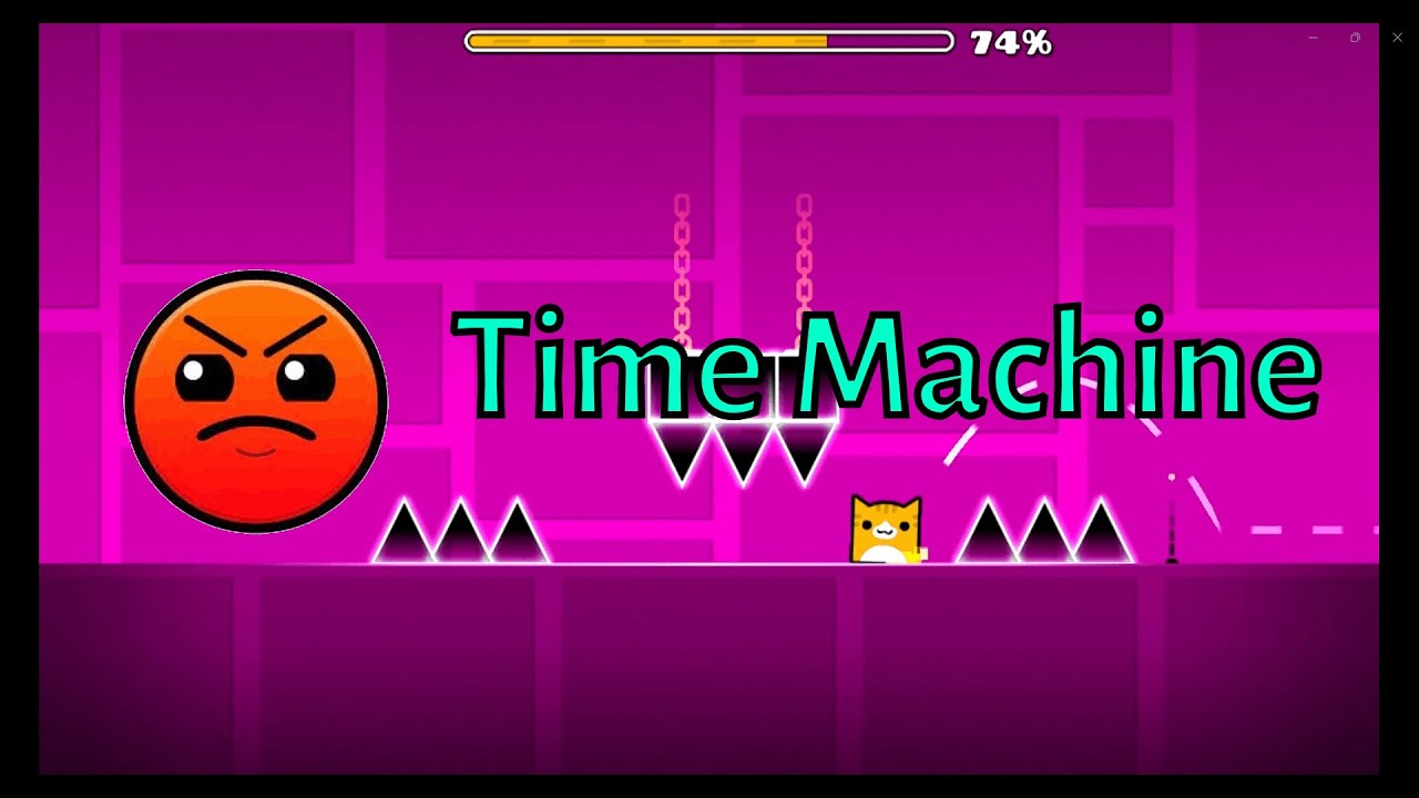 Level 8 - Time Machine with all coins [Geometry Dash] - YouTube
