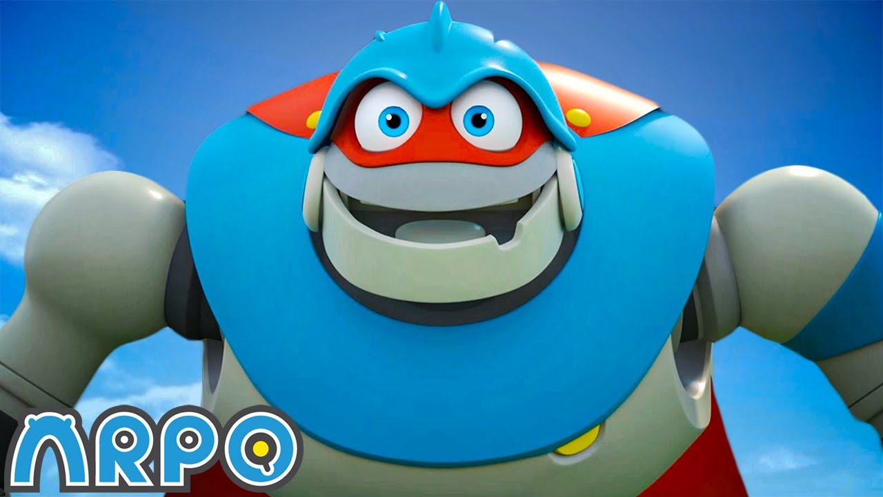 Superhero Arpo Has a CRAZY Dream! | ARPO the Robot | Funny Cartoons For ...