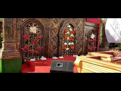 Phera mandap setup - YouTube