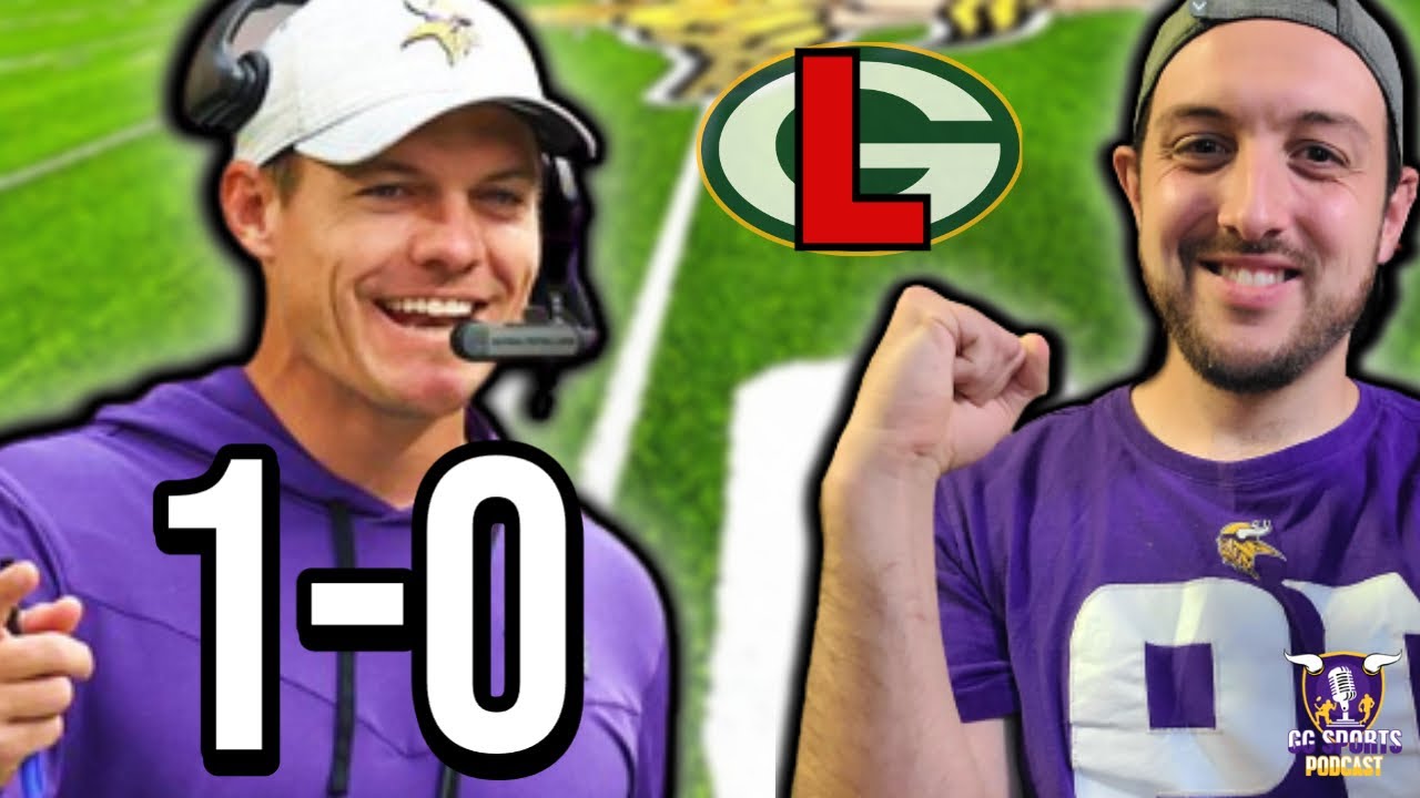 Kevin O'Connell DOMINATES Packers, Starts 1-0 | Minnesota Vikings Vs ...
