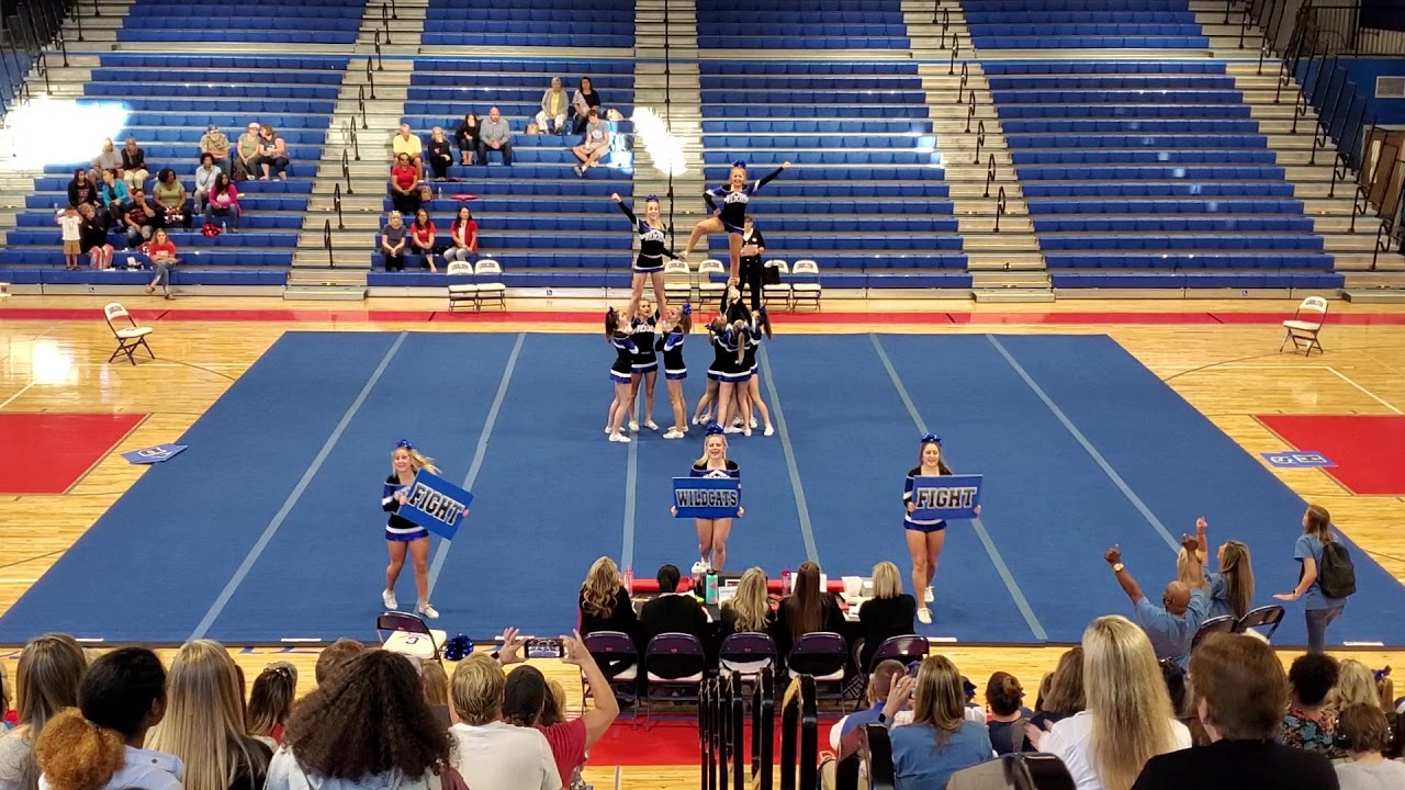 Deep Run High School JV at Cavalier Cheer Challenge 2019 - YouTube