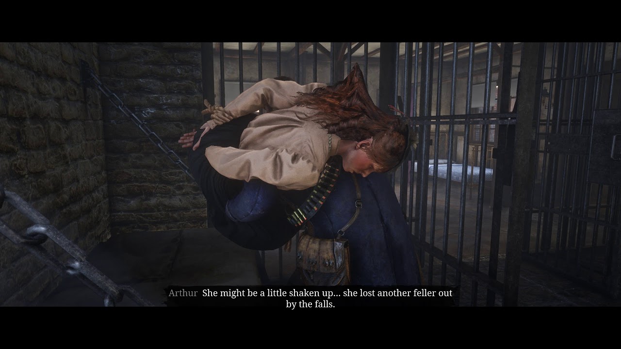 Red Dead Redemption II pc Valentine jail - YouTube