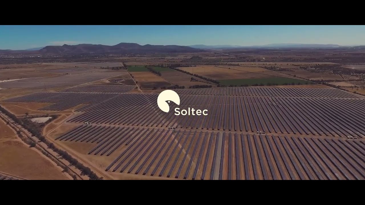 PV Plant in Guanajuato Mexico, Soltec - YouTube