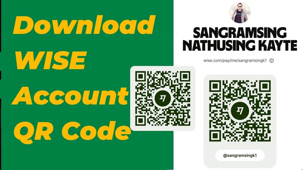 How to Easily Download & Create WISE Account QR Code | Quick Setup ...