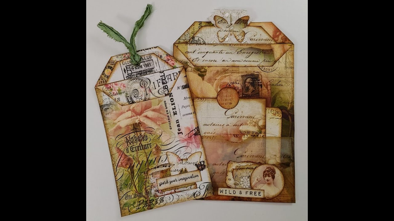 EASY Junk Mail Envelope Pockets - Beloved Beauty Journal - Part 2 - YouTube