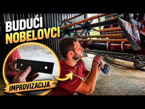 DVA SEOSKA AJNŠTAJNA PREPRAVILI KOMBAJN I RJEŠILI VELIKI PROBLEM! /w Komšija Mirko