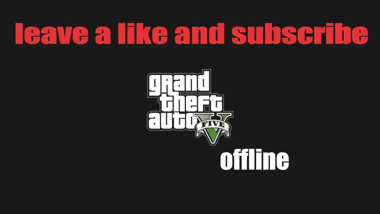 GTA V (OFFLINE) - YouTube