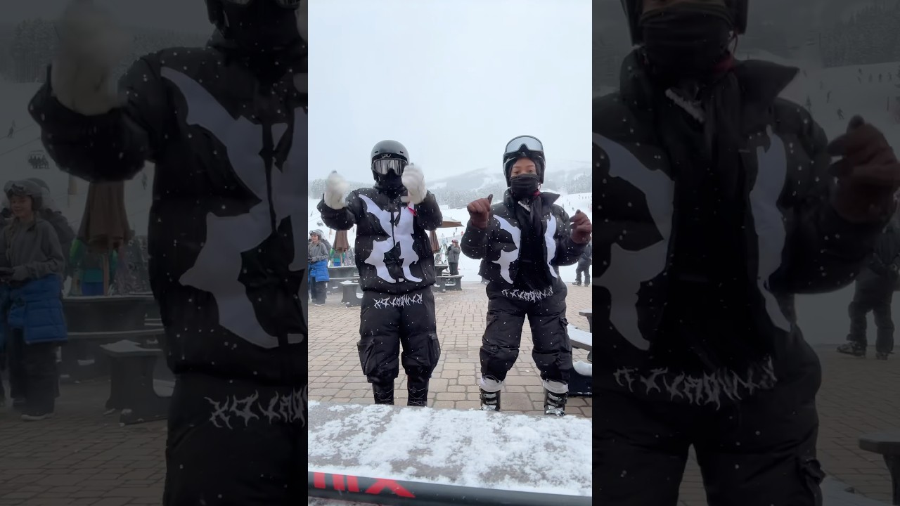 STUCK IN SNOW TIKTOK DANCE ️ 😱‼️ - YouTube