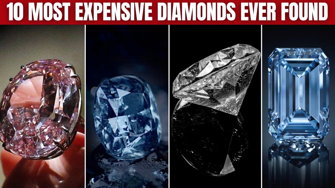 10 most expensive diamonds ever found - YouTube