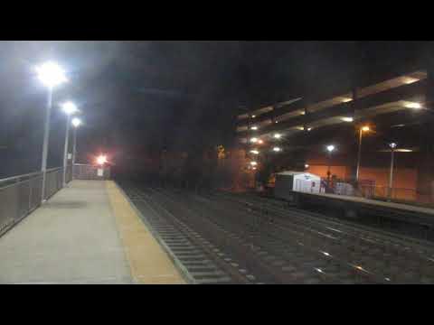 Amtrak MOW Work Train On Opposite Track at Hamilton, NJ - YouTube