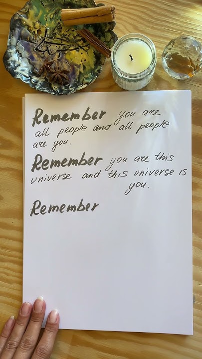 Remember…wonderful reading meditation from Joy Harjo - YouTube