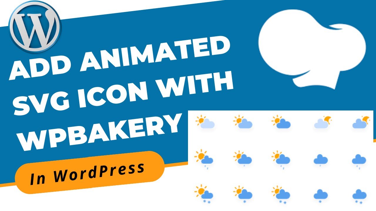 How to Create and Add Animated SVG Icon in Blog With WPBakery in ...