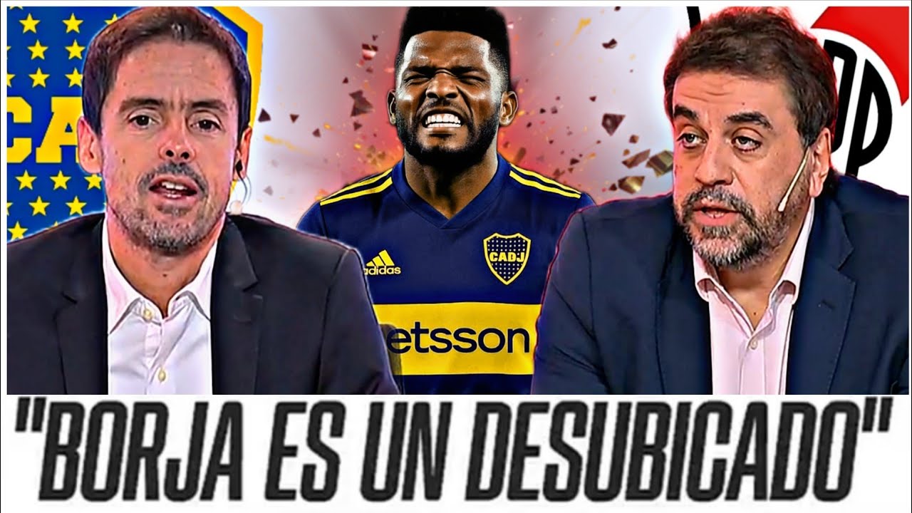 Nico Distasio explotó contra Borja "Es un desubicado"🔥 ¿Borja a Boca ...