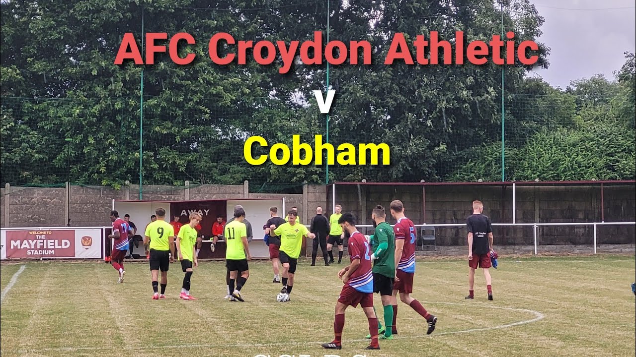 Croydon Athletic 1-1 Cobham - YouTube