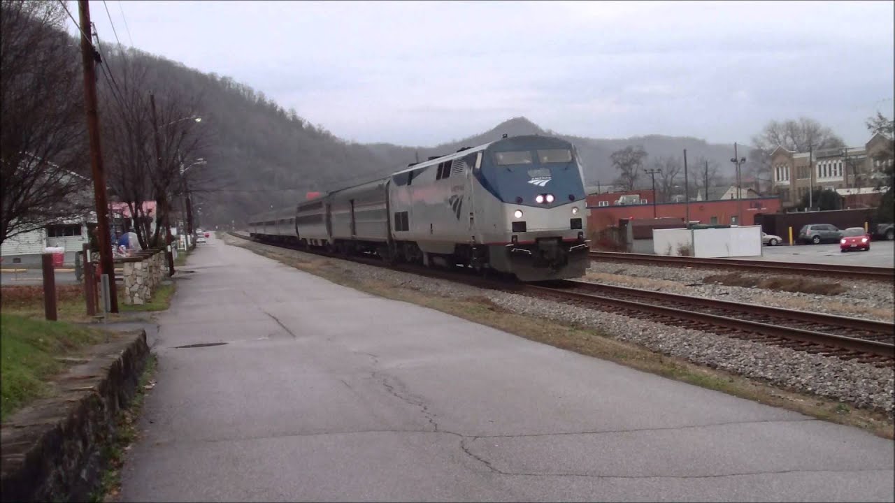 Amtrak Train 50 At Marmet, WV. - YouTube
