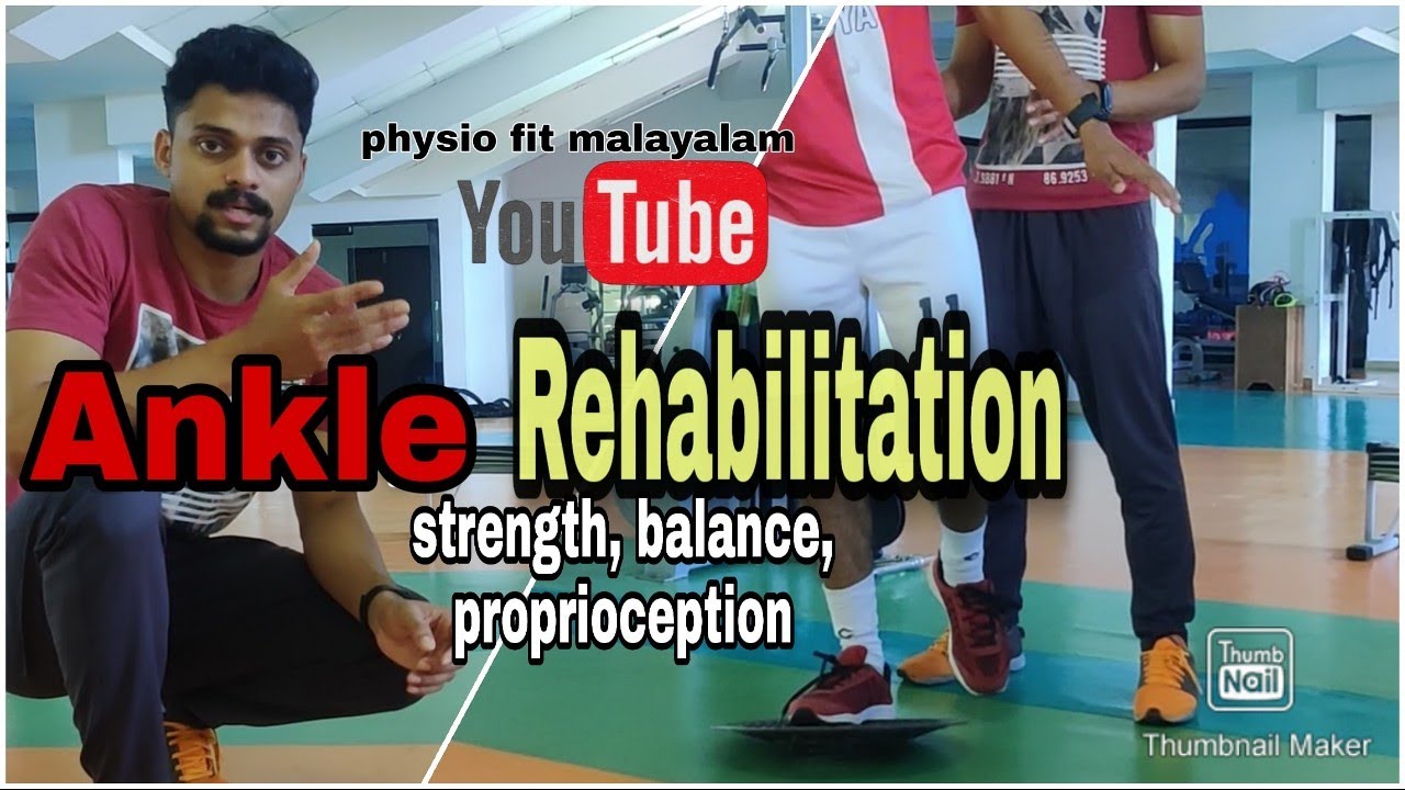 Ankle rehabilitation Strengthening/balance and proprioception ...