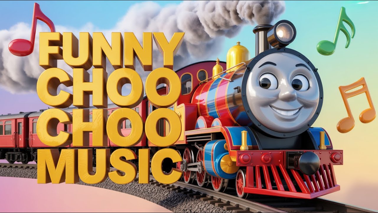 Choo Choo Train Song | Kids Nursery Rhyme | Fun Learning Songs for ...