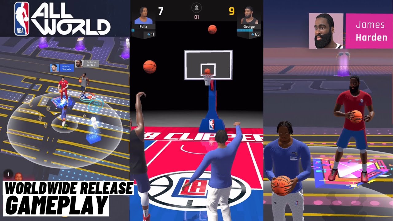 Worldwide Release! NBA All-World Gameplay iOS Android (New Niantic ...
