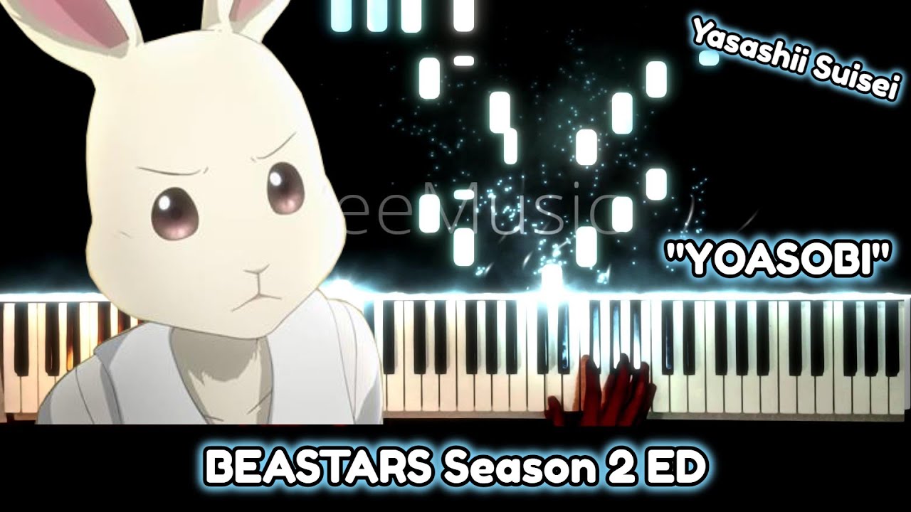 【Yasashii Suisei】- BEASTARS Season 2 ED - Piano cover - YouTube