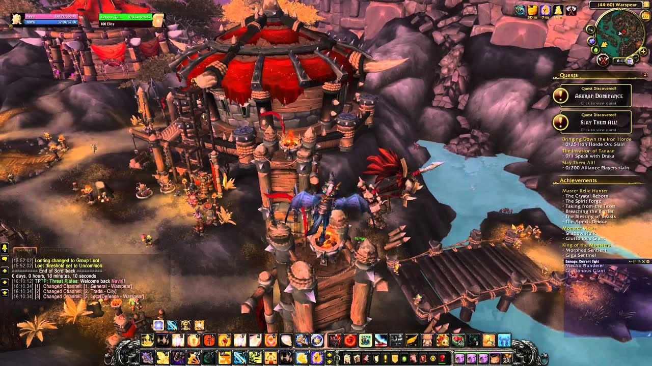 Where is Mercenary NPC Horde in Warspear - YouTube