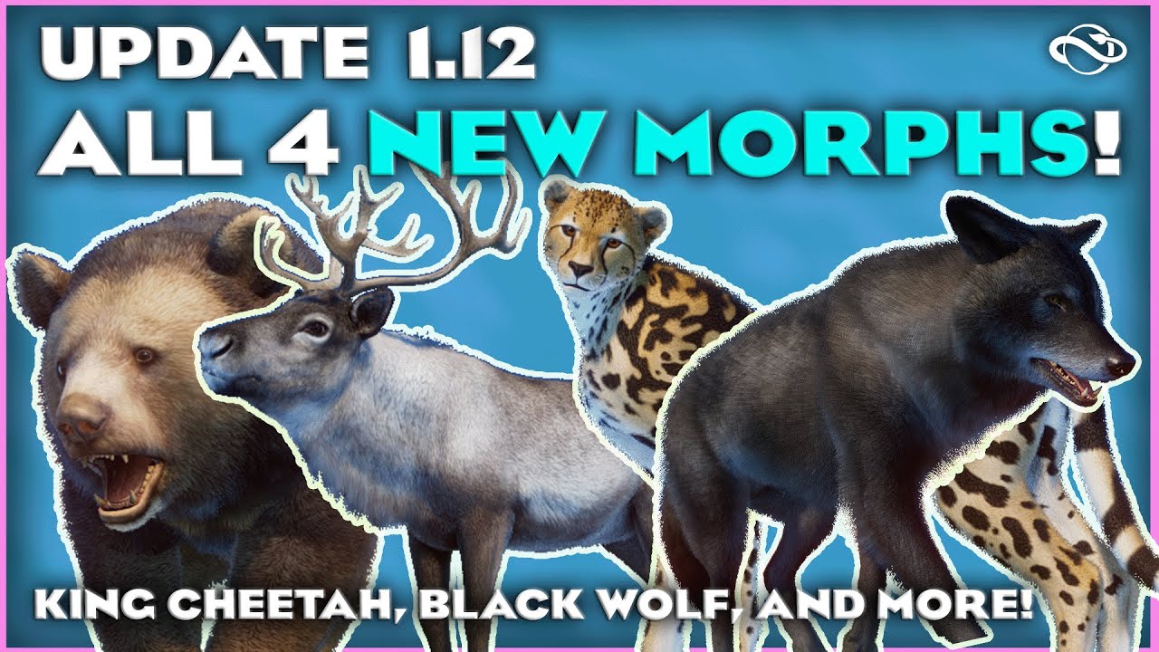 4 NEW MORPHS! King Cheetah, Golden Bear, and Black Wolf! | Planet Zoo ...