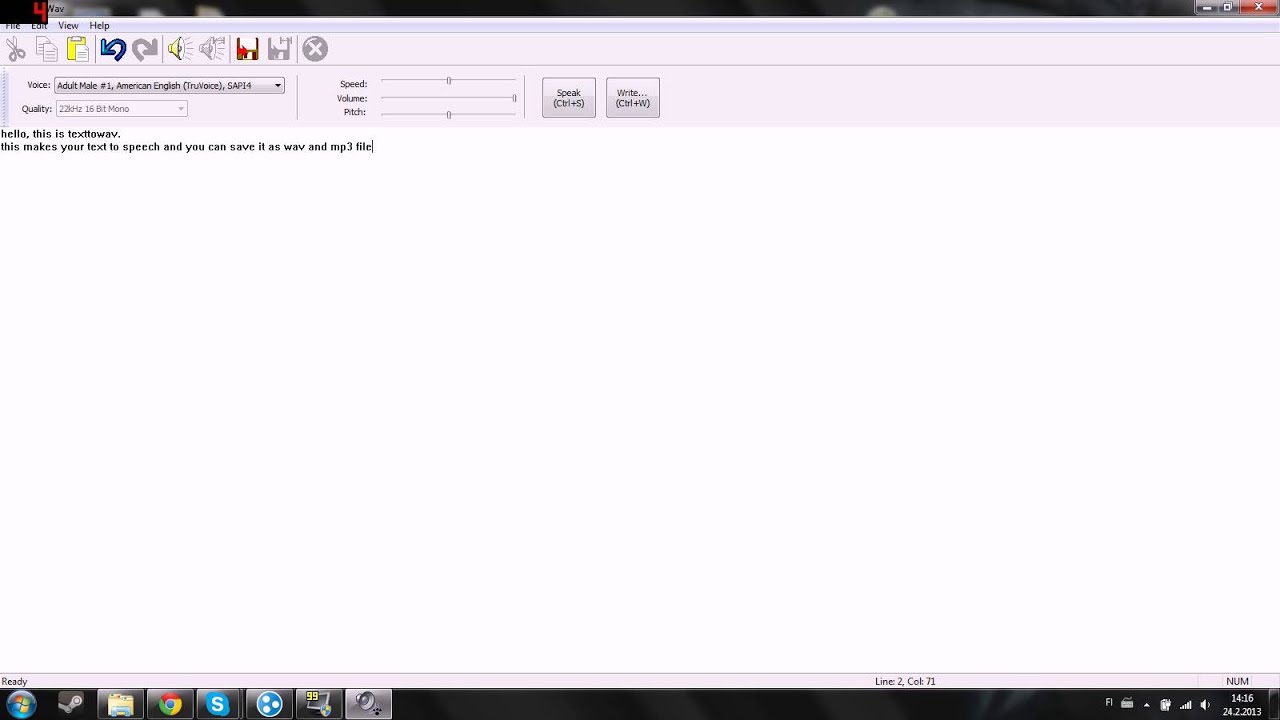 textToWav - make you text to speech [DOWNLOAD] - YouTube