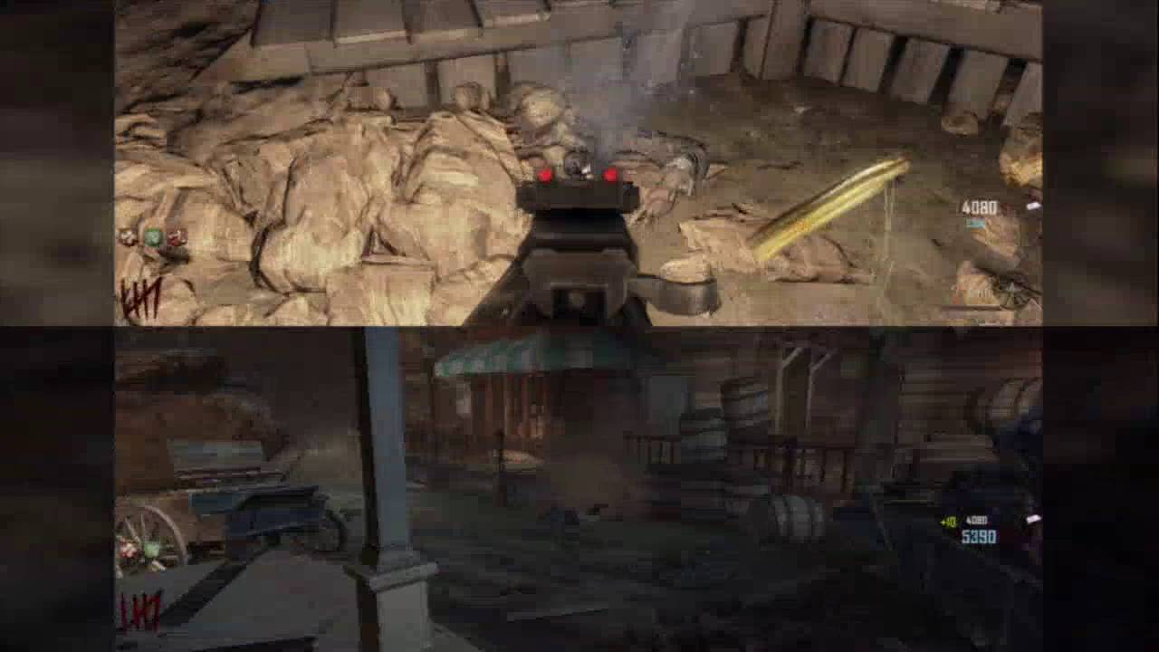 Call Of Duty Black Ops 2 Zombies Split Screen - YouTube