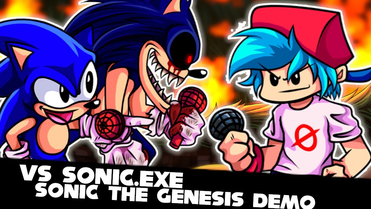 FNF | Sonic The Génesis Demo - Vs Sonic.exe | Mods/Hard/Gameplay ...