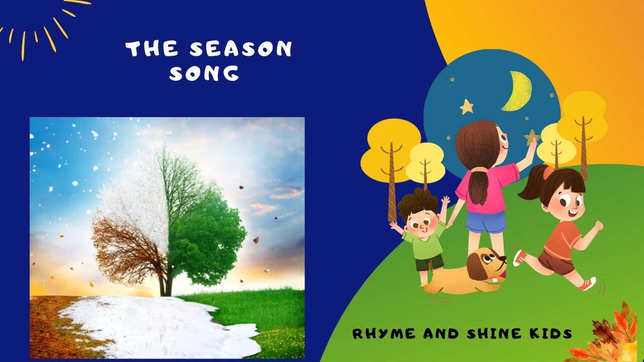 The Seasons Song for Kids |Spring, Summer, Autumn, Winter|Educational ...