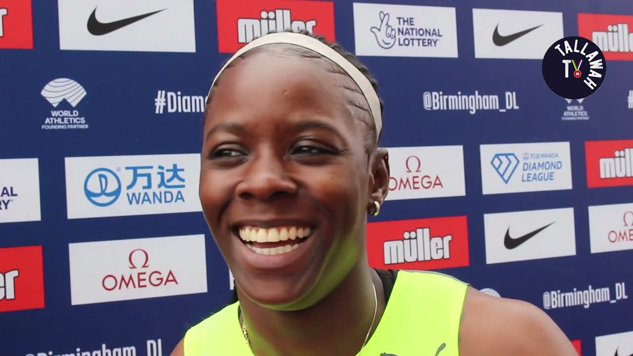 POST RACE INTERVIEW - Olympic Gold Medallist Shericka Jackson Wants ...