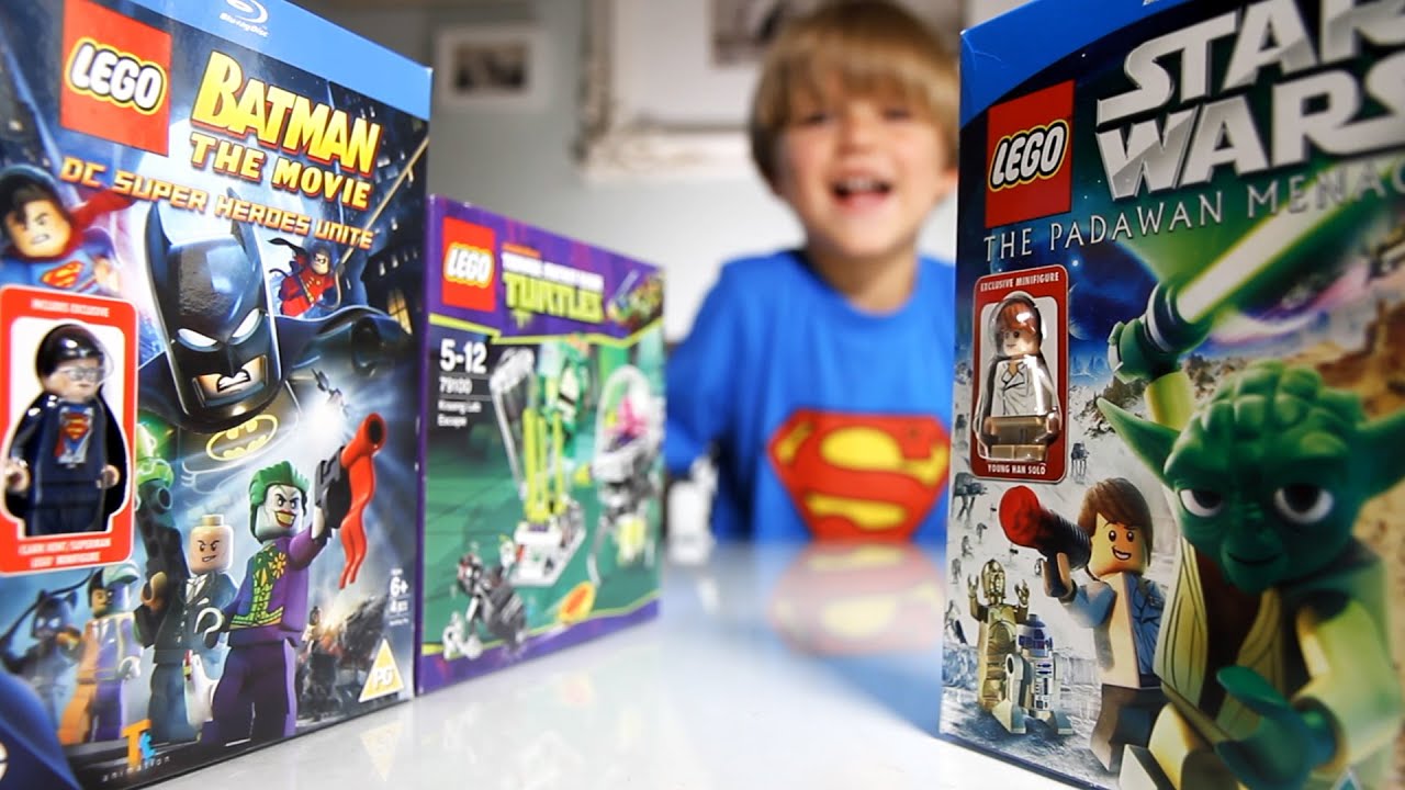 Lego Teenage Mutant Ninja Turtles set. Lego BatMan the Movie, Lego Star ...