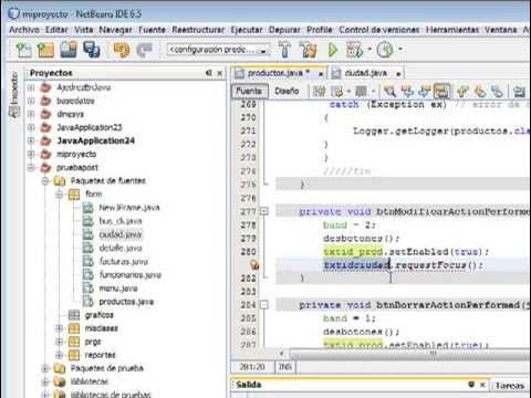 modificar registros en postgres con java - YouTube
