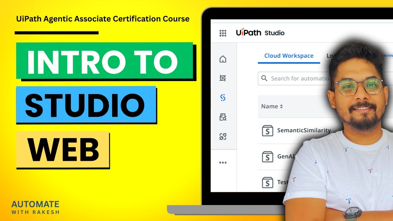 UiPath Studio Web | Introduction - YouTube